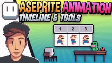 How To Use Aseprite Animation Tools Youtube