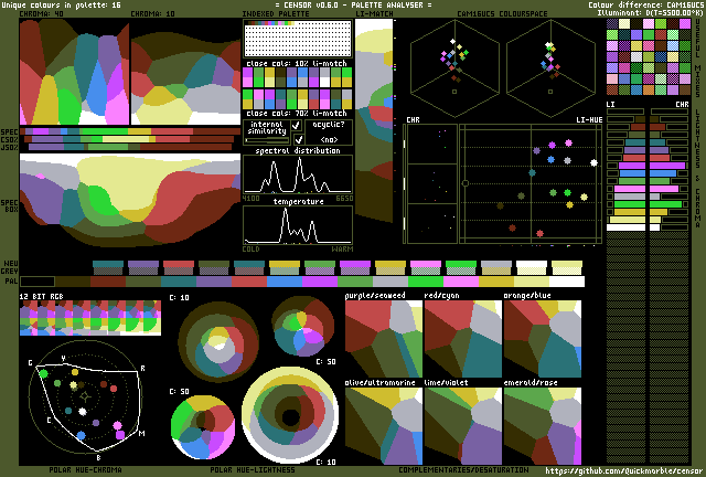 Flowerust-16 Palette
