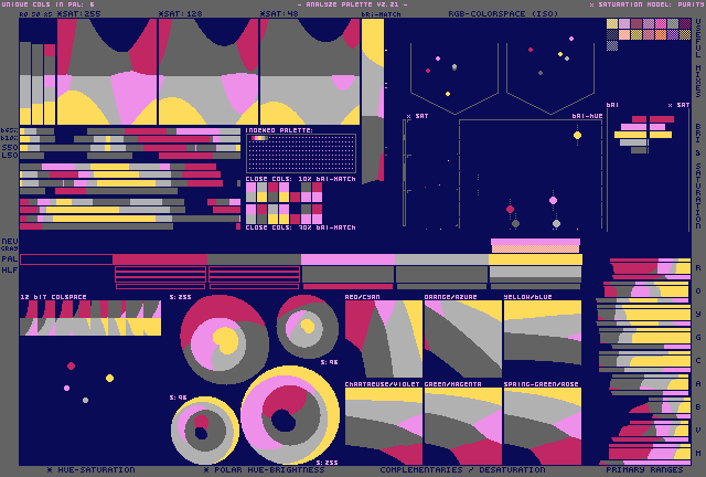 Gray Gold Sunset Palette