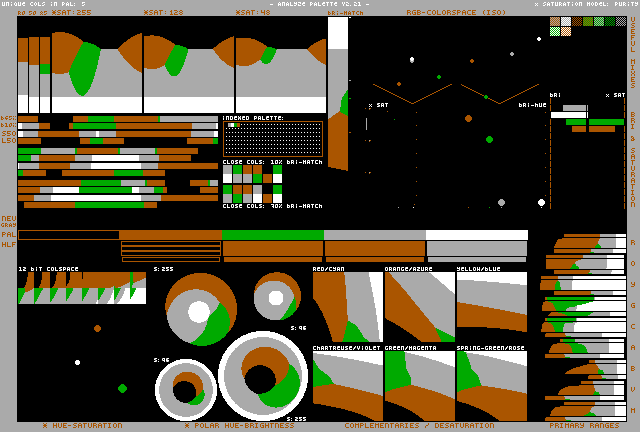 MDA and Hercules 5 Color Palette