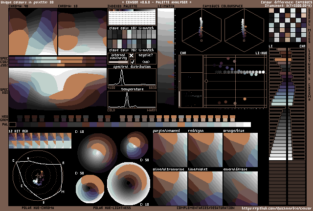 Metal+steampunk Palette