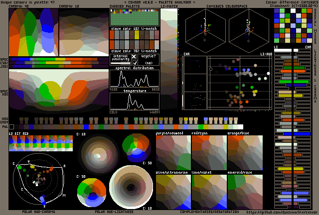 OSRS Skill icons Palette