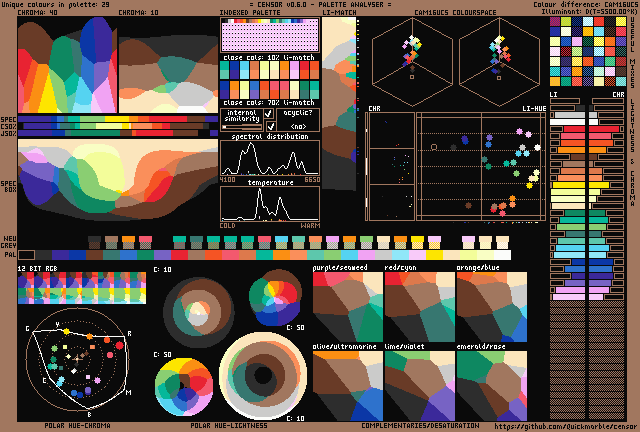 Pedro's Marker Colors Palette