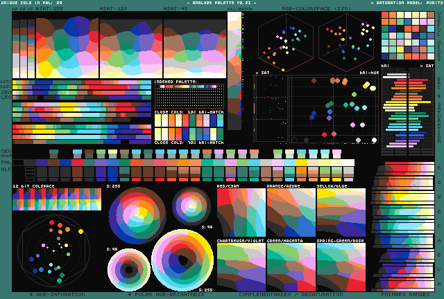 Pedro's Marker Colors Palette