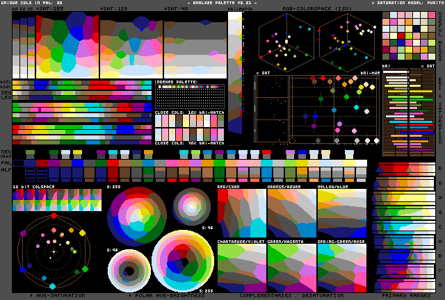 Pixel planet palette Palette
