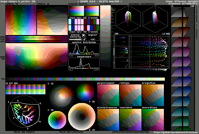 Simple 256colors Palette