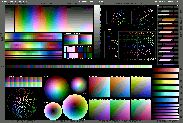 Simple 256colors Palette