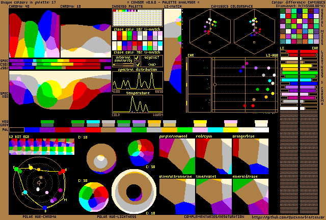 SMM2 Commet Paint Color Palette