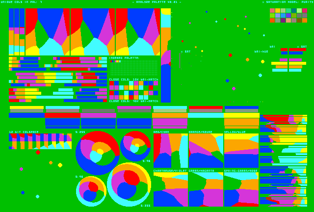 Undertale SOUL Colors Palette